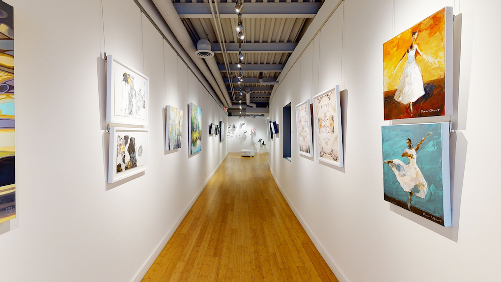 Wall Space Gallery + Framing Virtual Tour | Point3D Commercial Imaging