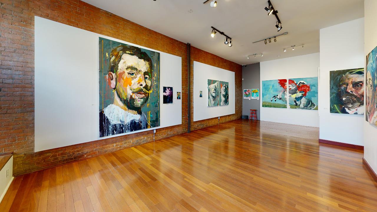 Elaine Fleck Art Gallery: Vandalized History & Portraits In Style | Point3D